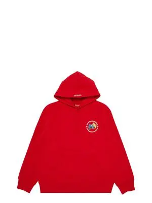 Supreme X Duck Down Records Hooded Sweatshirt - Red