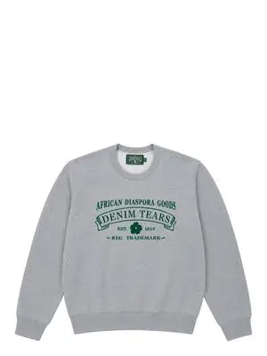 DENIM TEARS Adg Crewneck - Grey