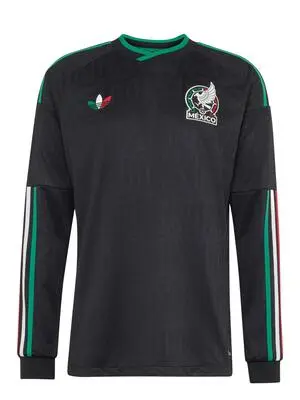 Adidas Mexico Authentic Long Sleeve Jersey - Black