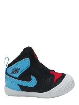 JORDAN 1 Crib Bootie "nc To Chi - Black