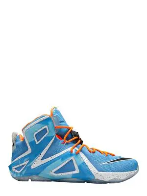 Nike Lebron 12 Elite 'elevate' High Top Athletic Sneakers - Blue