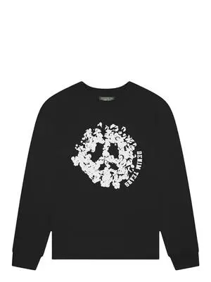DENIM TEARS Denim Tears Peace Wreath Long-Sleeve Tee