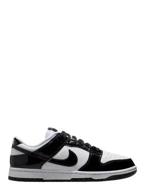 Nike Dunk Low Se 'patent Panda' Lace-up Sneakers - Black