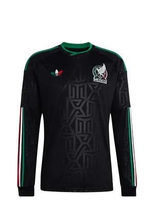 Adidas Mexico Long Sleeve Jersey - Black