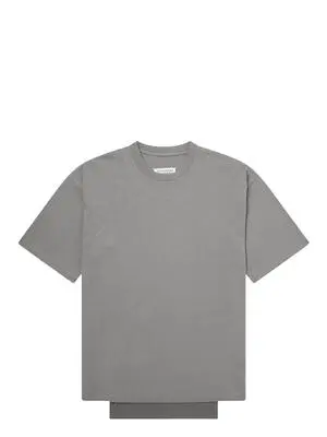 MAISON MARGIELA Maison Margiela - Layered Cotton-Jersey T-Shirt - Men - Gray - S
