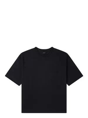 LEMAIRE Cotton Jersey T-shirt - Black