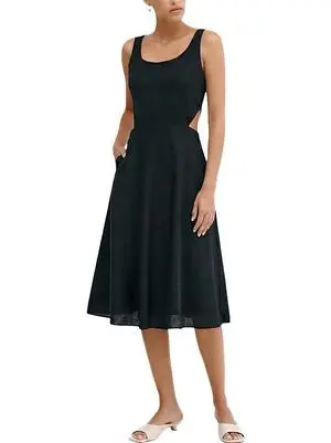 MARCELLA Caroline Dress - Black