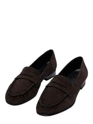AEYDĒ Aldous Suede Loafers