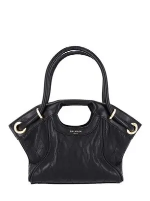 Balmain Small Tote Bag - Black
