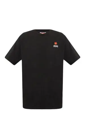 KENZO Kenzo Boke Flower Crest Logo Embroidered T-Shirt