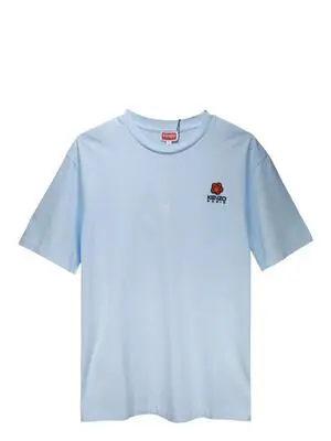 Kenzo Logo Logo Short-sleeved T-shirt - Blue