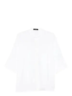 JOSEPH Button-up Blouse - White