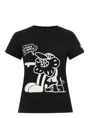Kenzo Short-sleeved Graphic T-shirt - Black