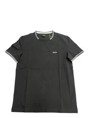Hugo Boss Logo Printed Crewneck T-shirt - Black