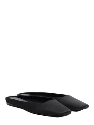 Staud Staud Otto Satin Mules Black