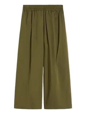 Max Mara Elasticated-waistband Trousers - Green