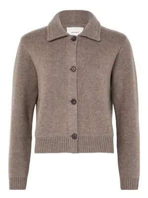 LISA YANG Lynna Cashmere Cardigan - Gray