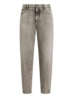 Dolce & Gabbana Denim Trousers - Gray