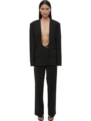 Christopher Esber Redux Wool Trousers - Black