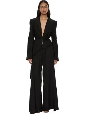 Christopher Esber Released Bias Blazer - Black