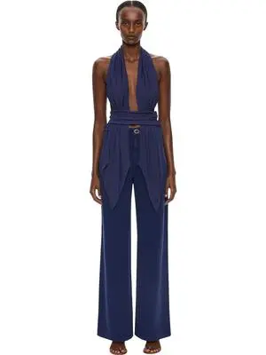 Christopher Esber Relaxed Wide-leg Denim Jeans - Blue