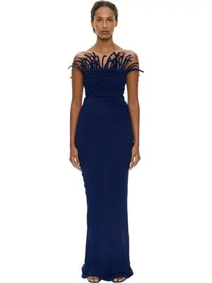 CHRISTOPHER ESBER CHRISTOPHER ESBER Aira Corded Silk Maxi Dress