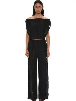 Christopher Esber Ignis Spliced Trouser - Black
