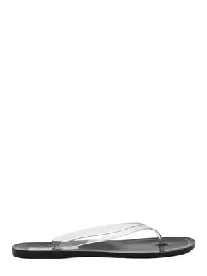 Christopher Esber Jo Semi-Transparent Flip Flops Black