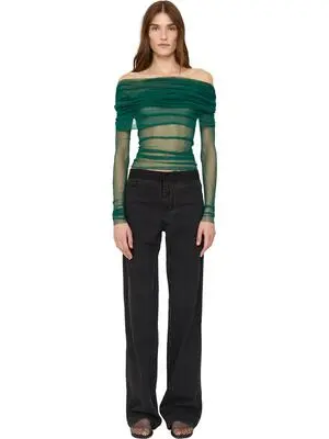 Christopher Esber Deconstructed Denim Jeans - Black