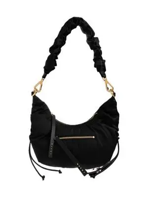 Marni Zippered Shoulder Bag - Black