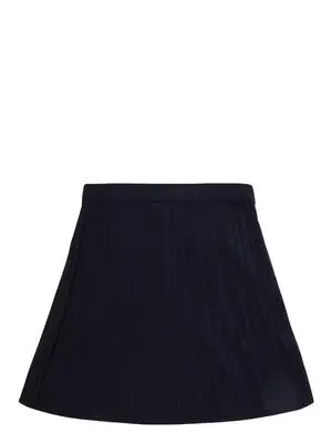Emporio Armani Elastic-waist Skirt - Blu