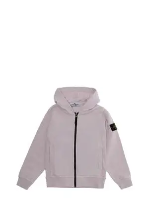 Stone Island Long-sleeve Zip-up Sweatshirt - Pink