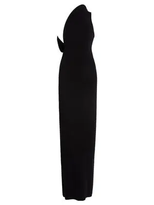 Christopher Esber Concave Wired Maxi Dress - Black