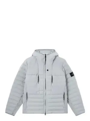 Stone Island Quilted Down Jacket - Grey
