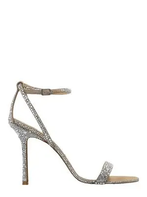 JIMMY CHOO Jimmy Choo Moza Crystal-Embellished Heeled Sandals