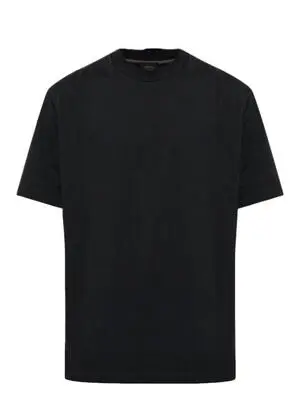 Brioni Crew Neck Short-sleeved T-shirt - Black
