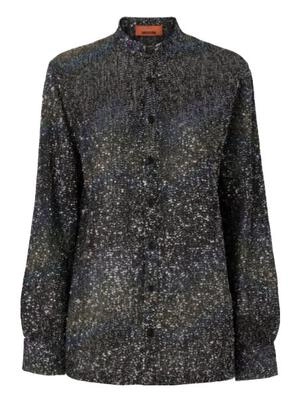 MISSONI Missoni Sequin-Embellished Zigzag Shirt