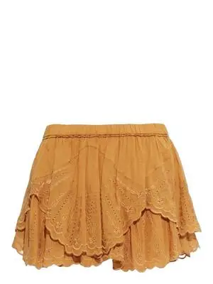 Isabel Marant Étoile Elastic Waist Shorts - Brown