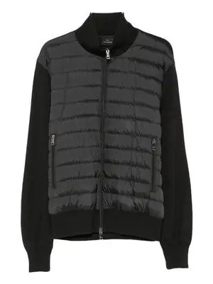 PAUL  SHARK Quilted Zip-fastening Jacket - Black