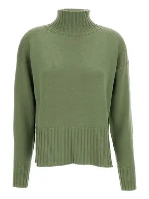DRUMOHR Long-sleeve High-neck Sweater - Green