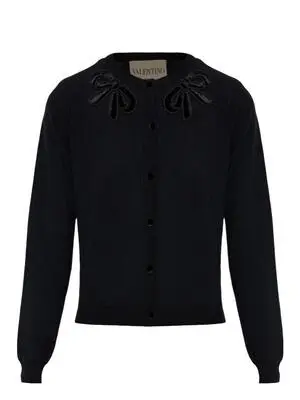 Valentino Garavani Long-sleeve Cardigan - Black