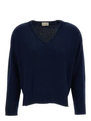 DRUMOHR Cashmere V-neck Sweater - Black