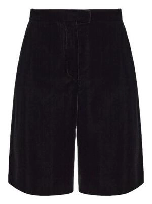 Valentino Garavani Velvet Pocket Shorts - Black