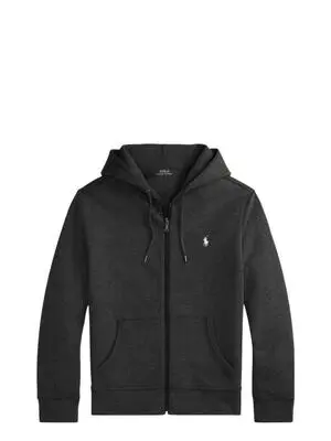 Polo Ralph Lauren Full-zip Sweatshirt With Signature Pony Motif - Grey