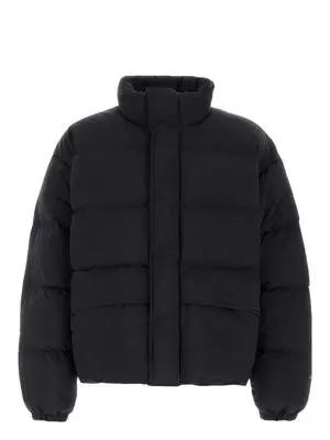 JIL SANDER Long-sleeve Stand-collar Down Jacket - Navy