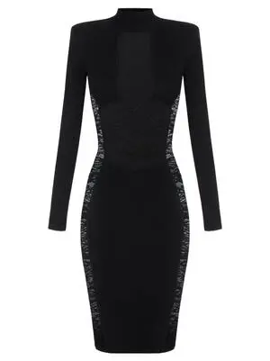 ELISABETTA FRANCHI Elisabetta Franchi Knit And Lace Dress