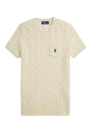 POLO RALPH LAUREN Polo Ralph Lauren Cable Knit Short-Sleeve Jumper