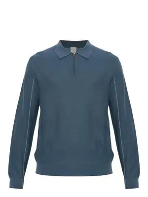 Paul Smith Long-sleeve Knit Top - Blue