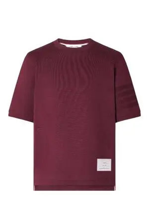 Thom Browne 4-bar Crewneck T-shirt - No