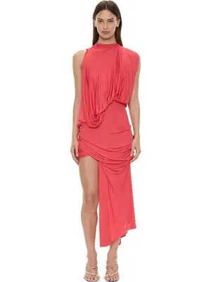 Christopher Esber Cumulus Tucked Mini Dress - Pink